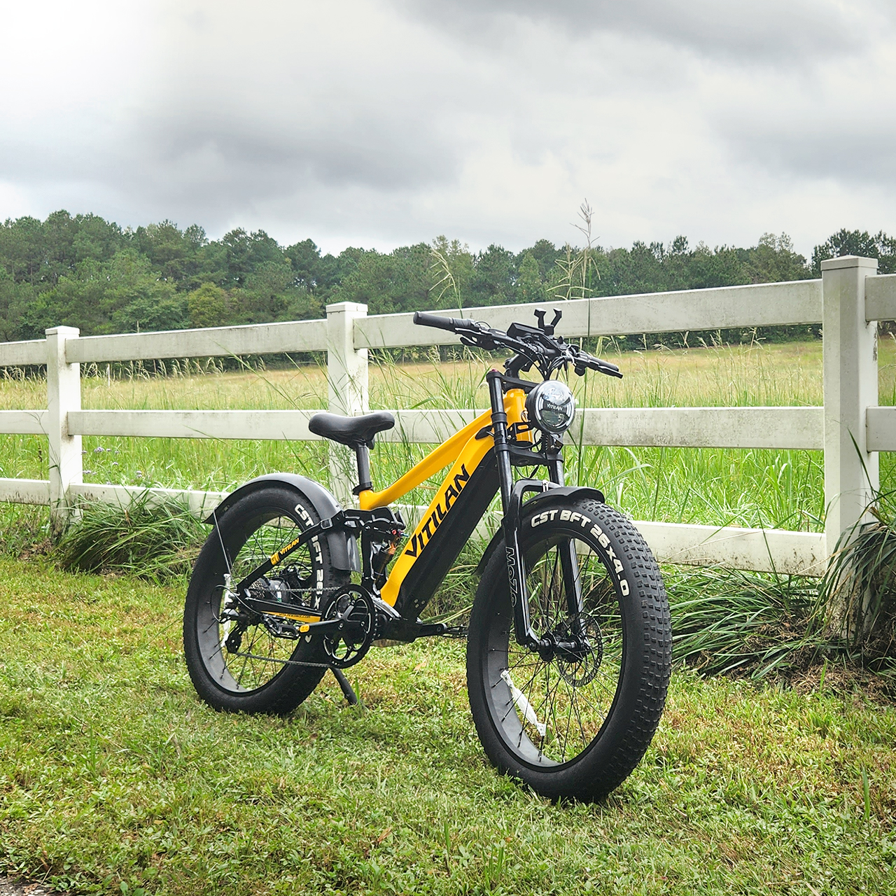 Vitilan T7 Pro Full Suspension Mountain E-bike – Electric Phoenix